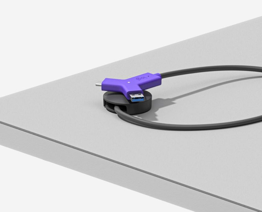 Logitech Swytch - Call One, Inc - Laptop Link for Meeting Rooms